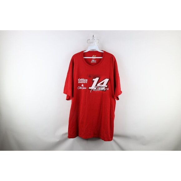 Vintage | Shirts | Vtg Y2k Nascar Mens 3xl Faded Office Depot Old Spice Tony Stewart Racing ...